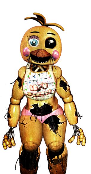 Withered Toy Chica By Kietxsuper145 On Deviantart