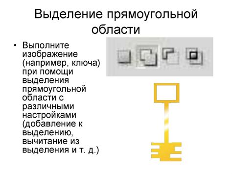 Растровая графика Adobe Photoshop Инструменты выделения презентация