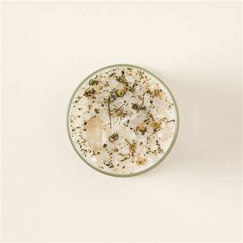Birth Month Gemstone And Flower Candle Candles Uncommon Goods