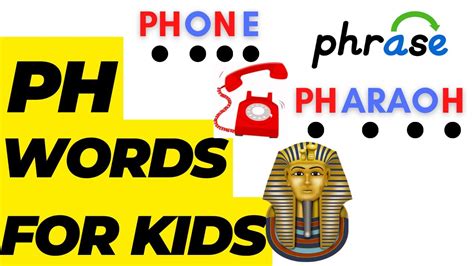 Ph Words Kindergarten