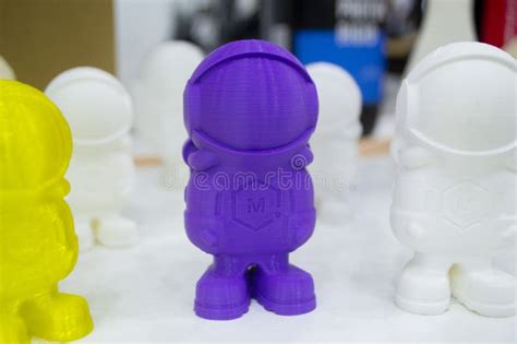 Object Model Printed On A 3d Printer From Molten Plastic 3d Printer