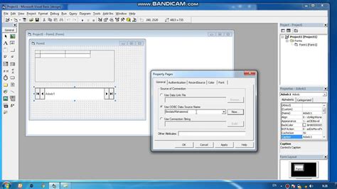3 connection db msaccess to vb6 odbc system and select data youtube