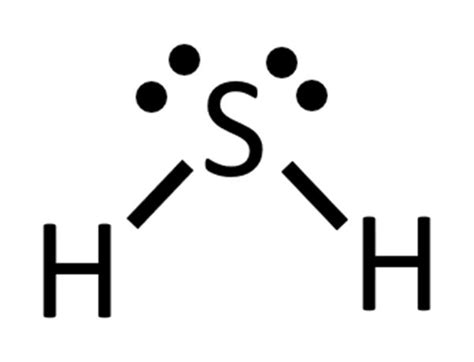 Electron Dot Diagram For H2s