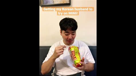Getting My Korean Husband To Try On Mimi Snacks Malaysianfoodblog Korean Reaction 과자리뷰