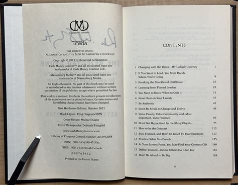 The Rejected Stone Al Sharpton And The Path To American Leadership By