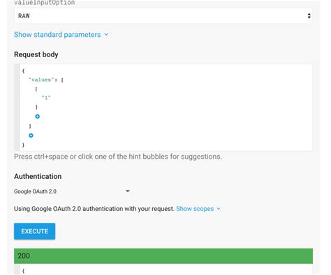 Google Spreadsheet Api Db Excel