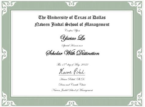 Utdallas Jsom Supplychainmanagement Yixiao Ella Lu