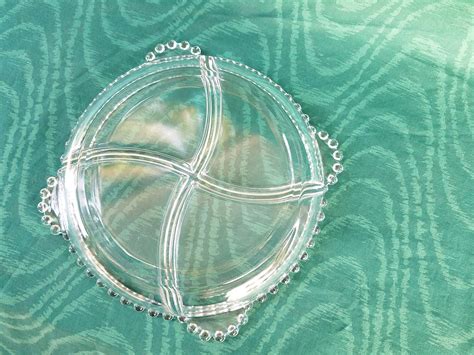 Candlewick Candynut Dish By Imperial Excellent Vintage Condition C