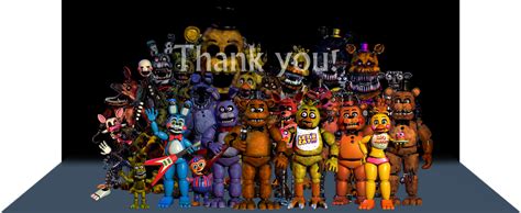 3d Fnaf Thank You Image By Coolteen15 On Deviantart