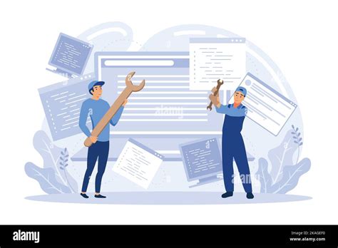 Technical Support Guys Working On Repairing A Computer Hardware And