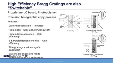 Jonathan Waldern Digilens Digilens Switchable Bragg Grating