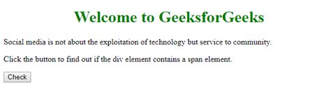 Html Dom Contiene Método Barcelona Geeks