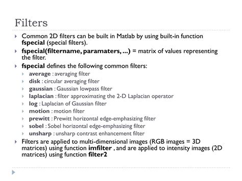 Ppt Filters Edge Detection And Sharpening Powerpoint Presentation
