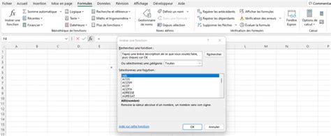 Liste De Toutes Les Fonctions Excel [ 502 Fonctions ]