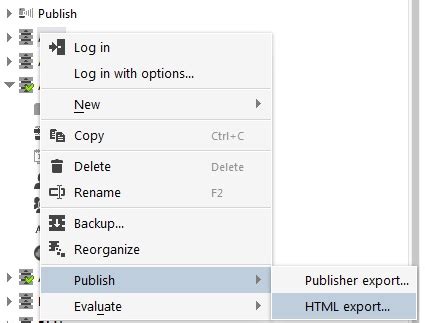 How To Create HTML Export For ARIS Database ARIS BPM Community
