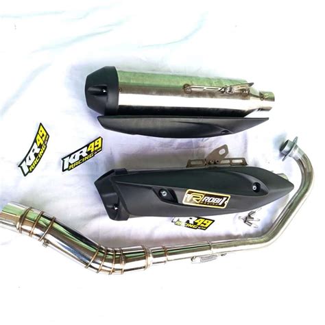 Jual KNALPOT STANDAR RACING VIXION R15 CBR BYSON GSX MEGAPRO VERZA