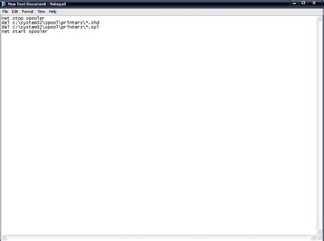 Clearing Print Cache Using A Batch File Best Practices General IT Spiceworks Community