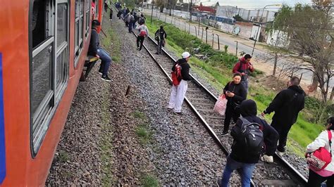 Accidente En El Tren Belgrano Norte Servicio Con Demoras Y Evacuación