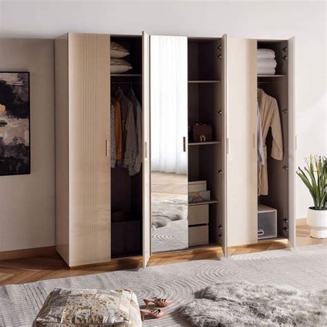 اشتر الآن بورسا خزانة ملابس 6 أبواب بيج بان هوم الامارات