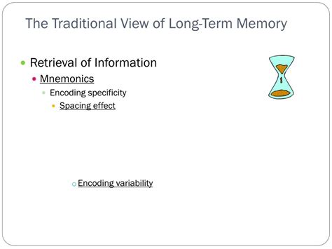 Ppt Long Term Memory Powerpoint Presentation Free Download Id3265208