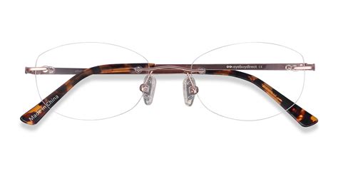 Athena Oval Rose Gold Glasses For Women Eyebuydirect Canada