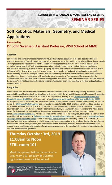 Talk On Soft Robotics Materials Geometry And Medical Applications