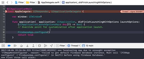 Says Firebase Not Configured Rfirebase