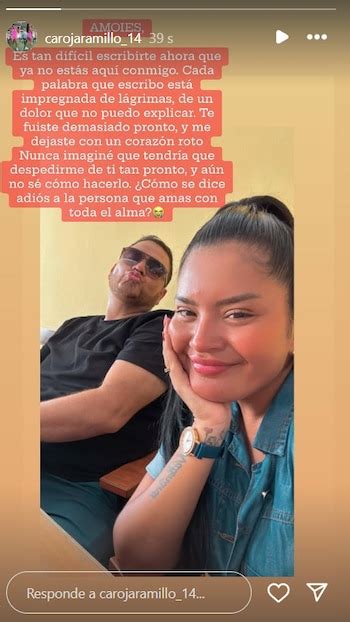 Esposa De Paul Flores De Armonía 10 Se Despide Con Emotivo Mensaje
