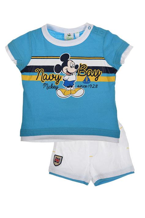 Baby Disney Komplet dla niemowlaka Mickey Mouse 100 bawełna Sun