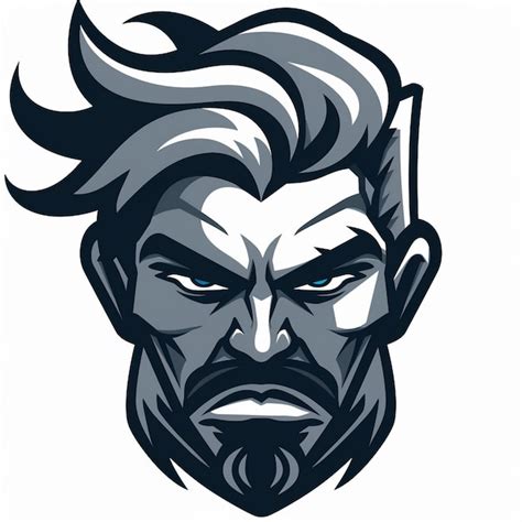 A Men Mascot Logo Image Premium Ai Generated Image