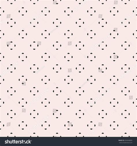 Universal Vector Seamless Pattern Simple Minimalist Stock Vector
