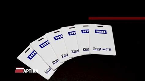 Double Sided HID Proximity ProxCard II Clamshell Card Shape