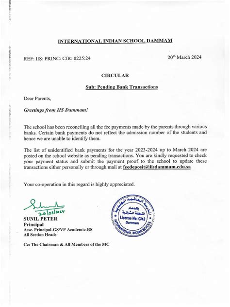 Pending Bank Transaction March 24 Pdf