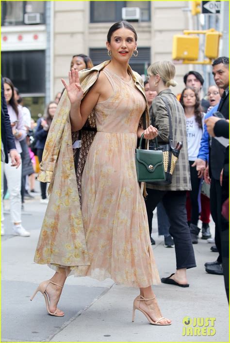Nina Dobrev Promotes Her New Movie Lucky Day In Nyc Photo 1264919