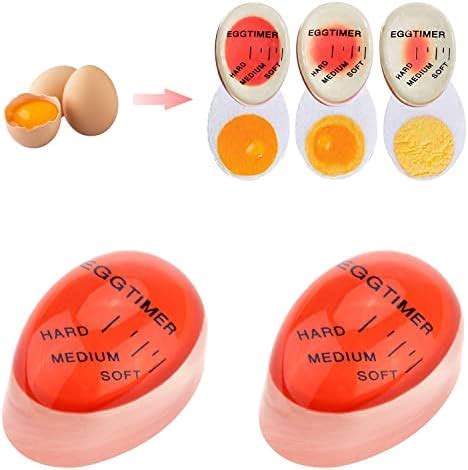 YOUTAI Egg Timer Color Changing Indicator For Soft Medium Hard Eggs Reusable And High