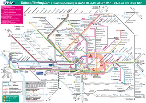 Bauarbeiten auf der S Bahn Stammstrecke und im City Tunnel Offenbach ÖPNV online Frankfurt am Main