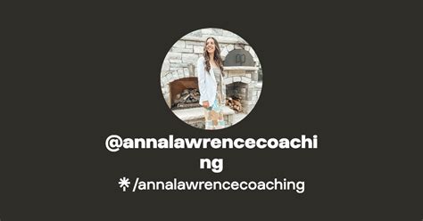 Annalawrencecoaching Instagram Tiktok Linktree