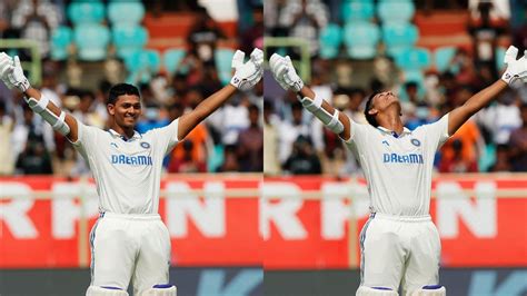 Yashasvi Jaiswal Completes His Century Against England With A Huge Six