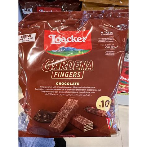 Loacker Gardena Fingers Biscuit Chocolate Langkawi Shopee Malaysia