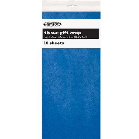 Tissue Sheets Electric Blue