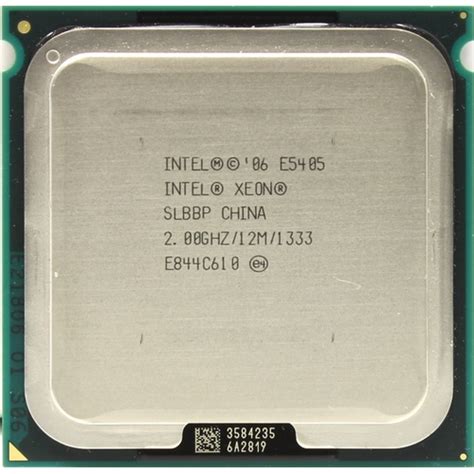 Intel Xeon E5405: обзор, характеристики, производительность, разгон и ...