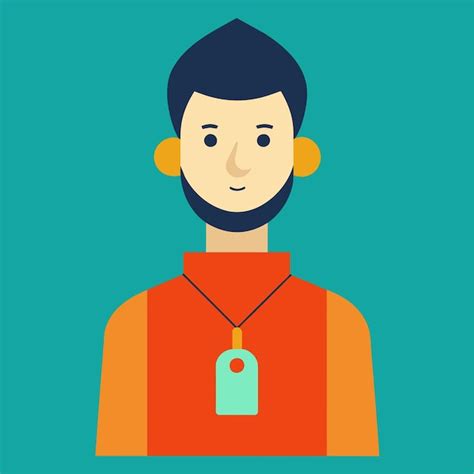 Premium Vector Anthropologist Vector Character In Flat Style