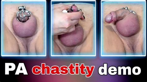 Rigid Chastity Prince Albert PA Piercing Permanent Device Cage Femdom