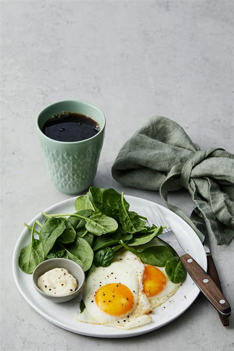 Desayuno Keto Sencillo Con Huevos Fritos Diet Doctor