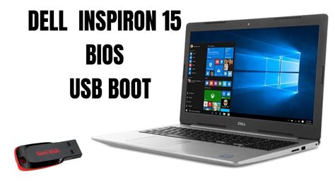How To Enable Usb Boot On Dell Inspiron Series Youtube