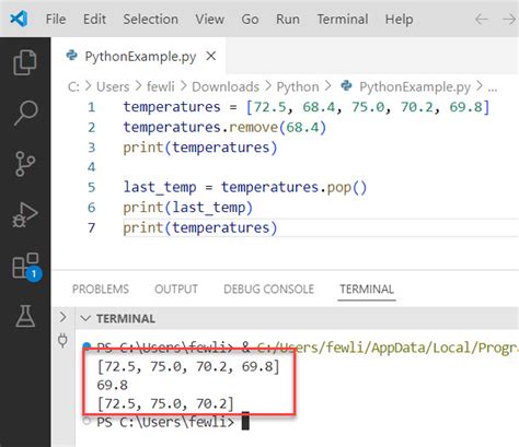 Python Lists Of Floats