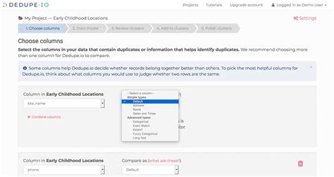 Tutorials Dedupe Io De Duplicate And Find Matches In Your Excel