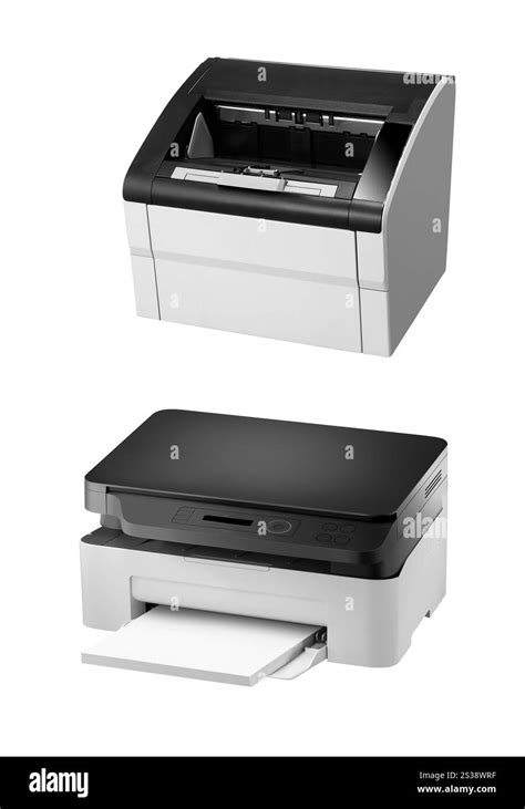 Printer Scaner Isolated On White Background Printer Scaner Isolated