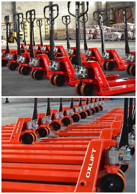Гидравлические тележки Oxlift 👌 Широкий модельный ряд в наличии на