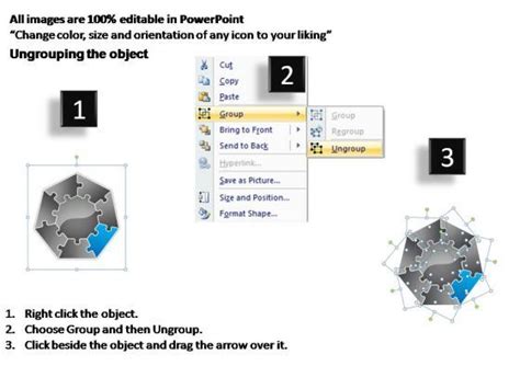 PowerPoint Slide Layout Teamwork Jigsaw Ppt Template